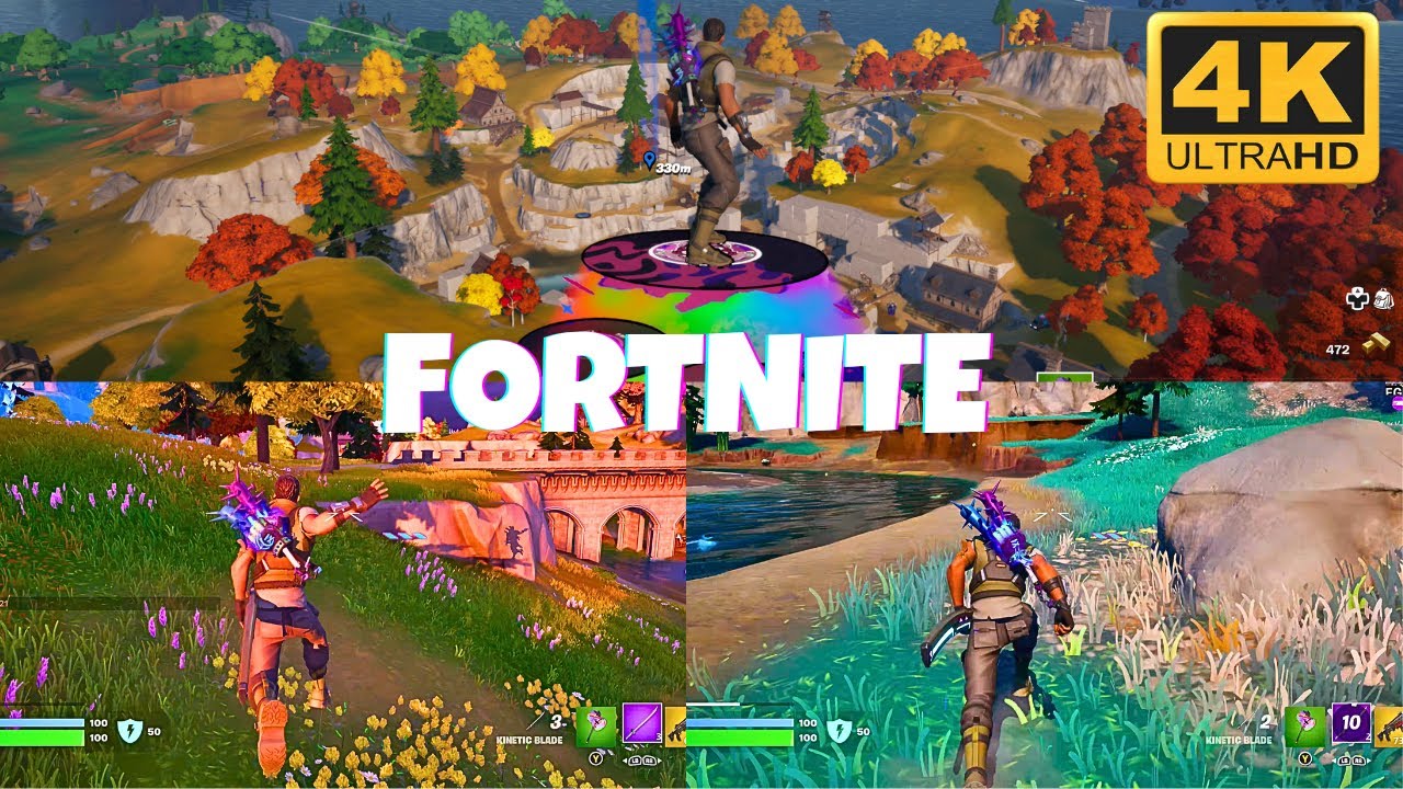 [4K] Fortnite ZERO Build Mode - FULL GAMEPLAY - YouTube