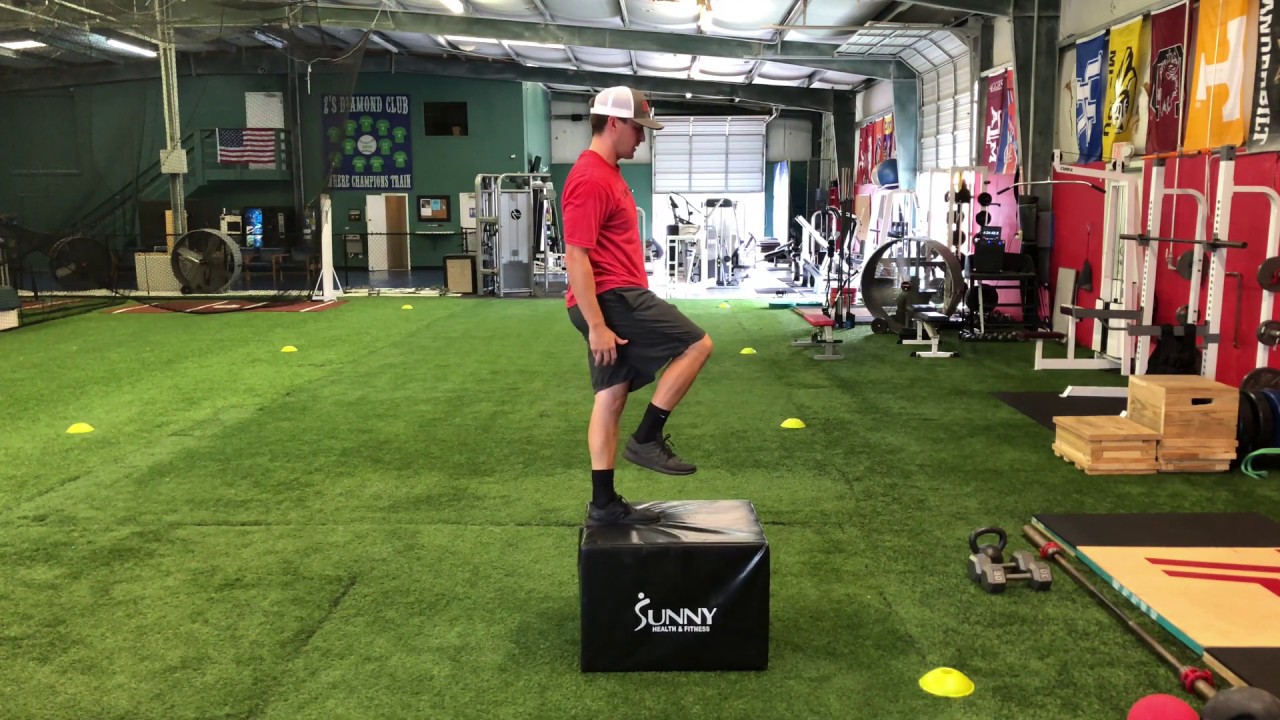 Single Leg Box Jump - YouTube