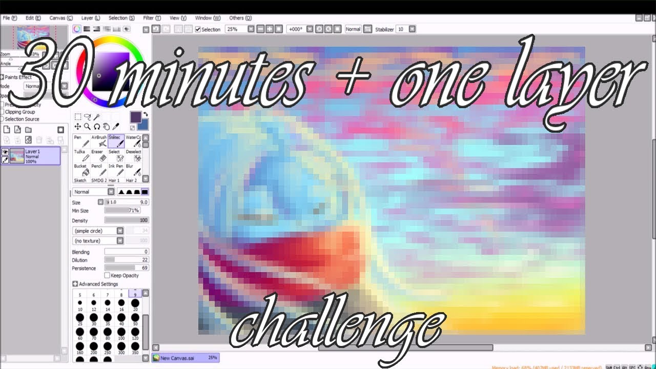 30 Minutes + One Layer Challenge - It's Getting Colder [OC] - YouTube