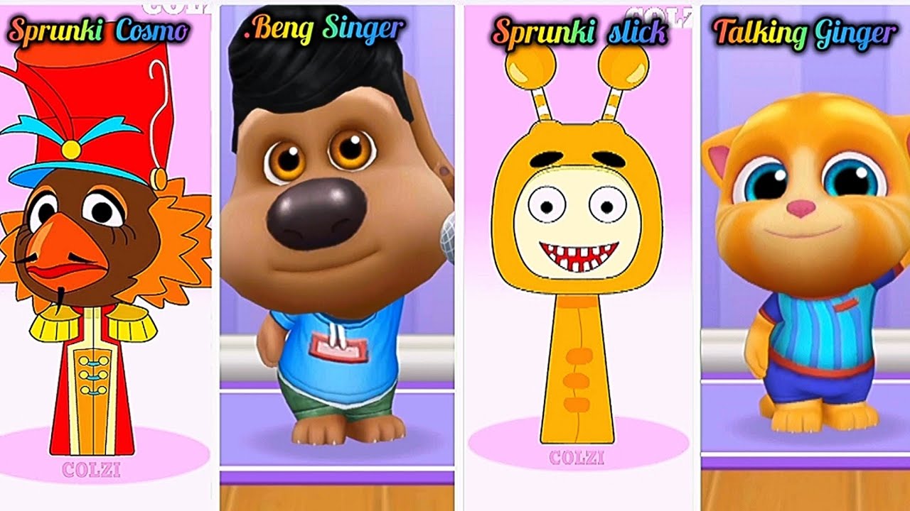 Who is best:Sprunki Vs Ginger Singer 🤣|🔥Mega Battle🔥Part#001 - YouTube