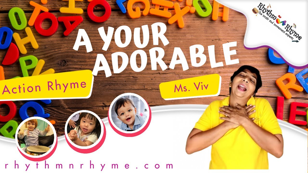A your Adorable | Action Songs For Kids | Nursery Rhymes With Actions ...