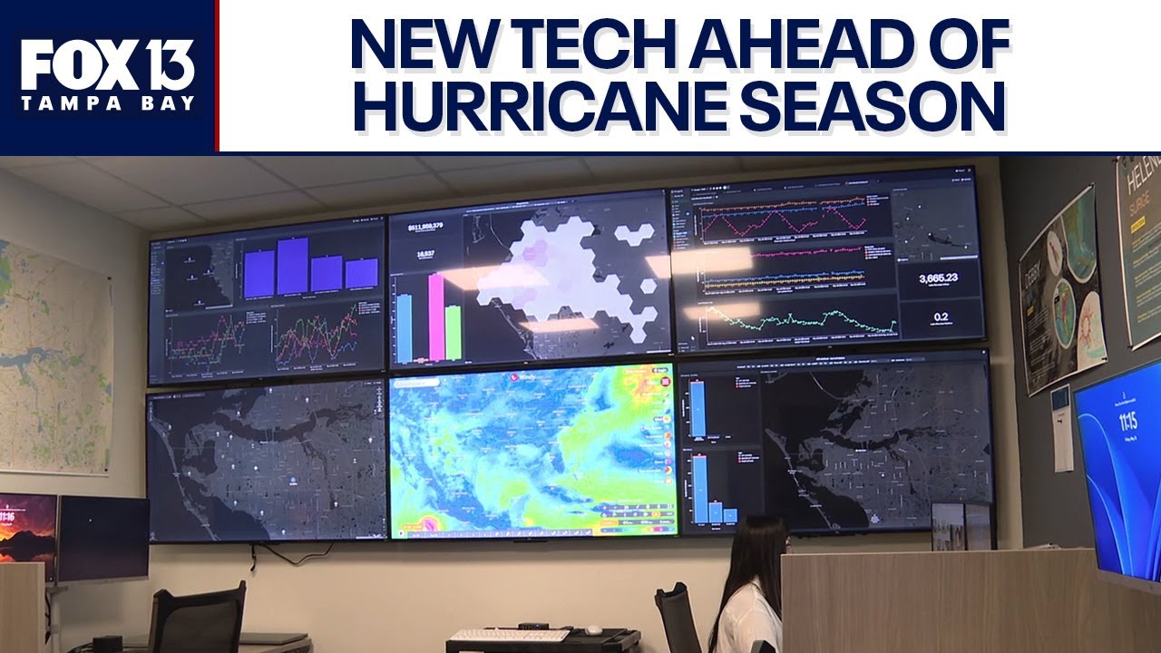 Hurricane Season 2025: Advanced technology helping Manatee County - YouTube