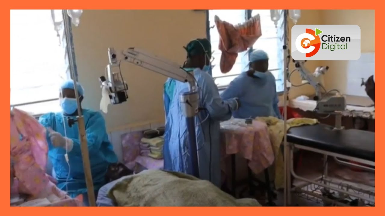 Residents of Wajir West benefit from free medical camp - YouTube