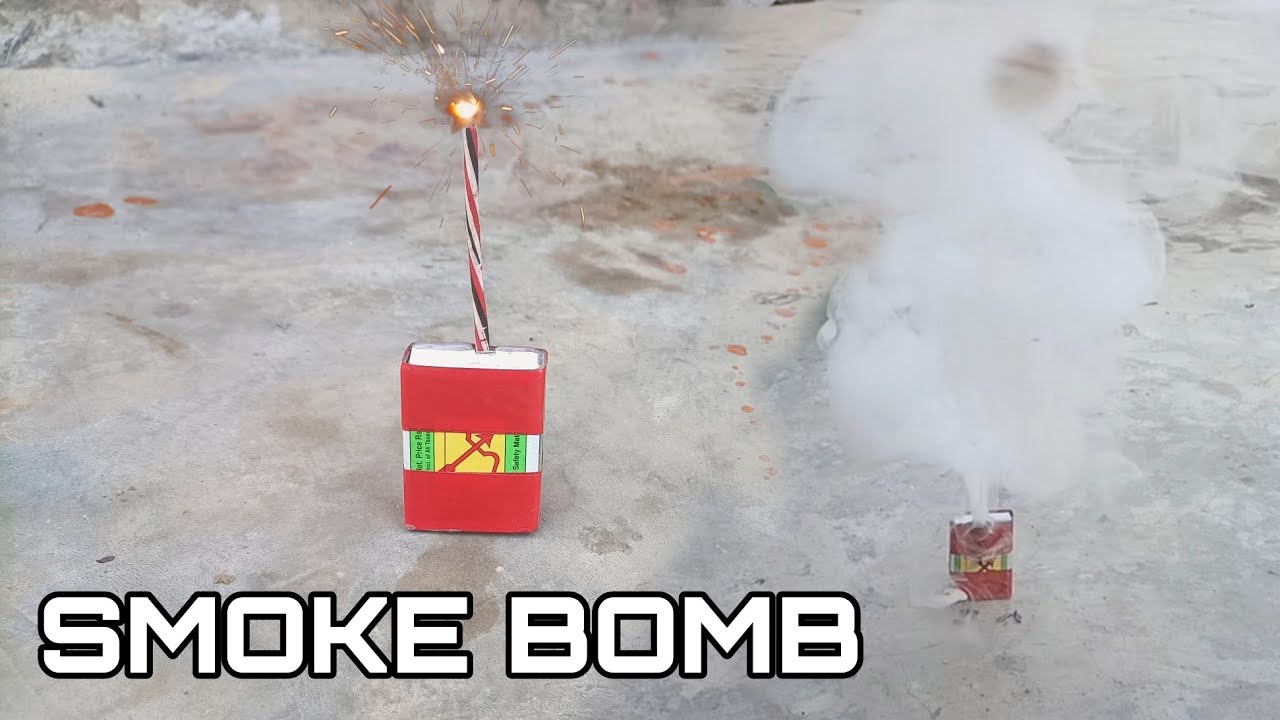 Diwali smoke bomb | how to make diwali smoke bomb with matchbox ...
