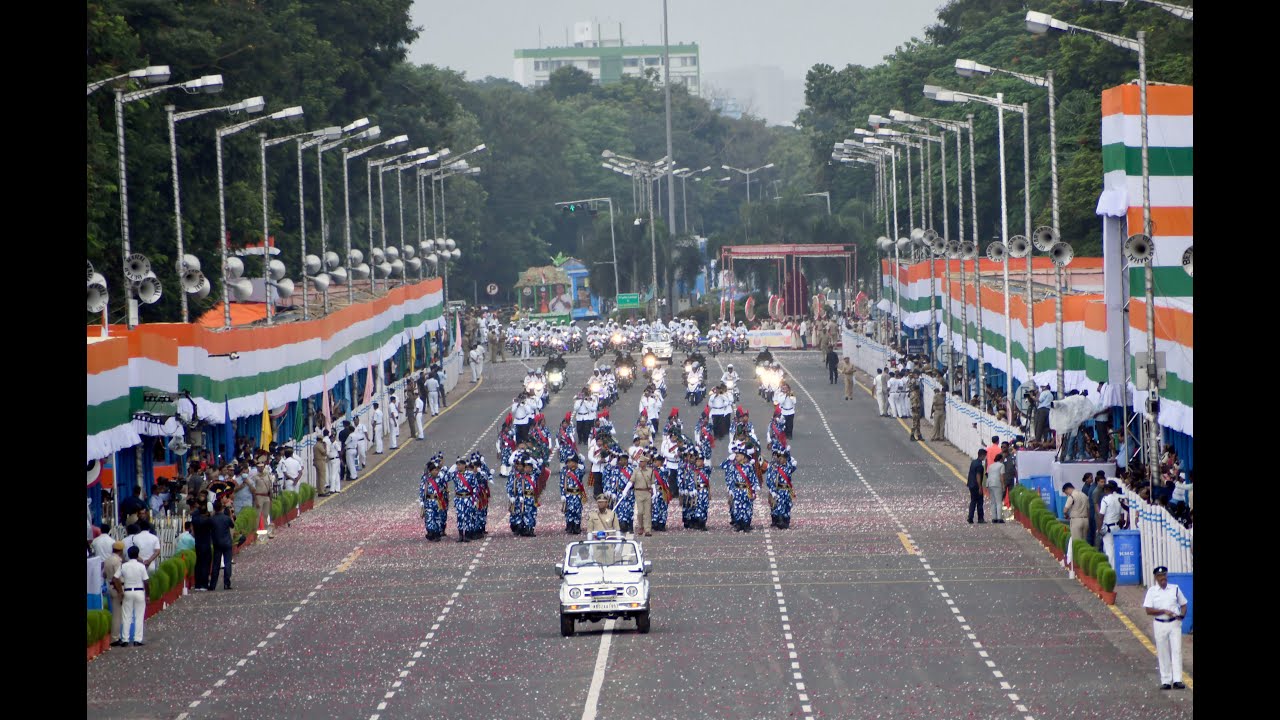 15 AUGUST PARADE RED ROAD KOLKATA 2022 - YouTube