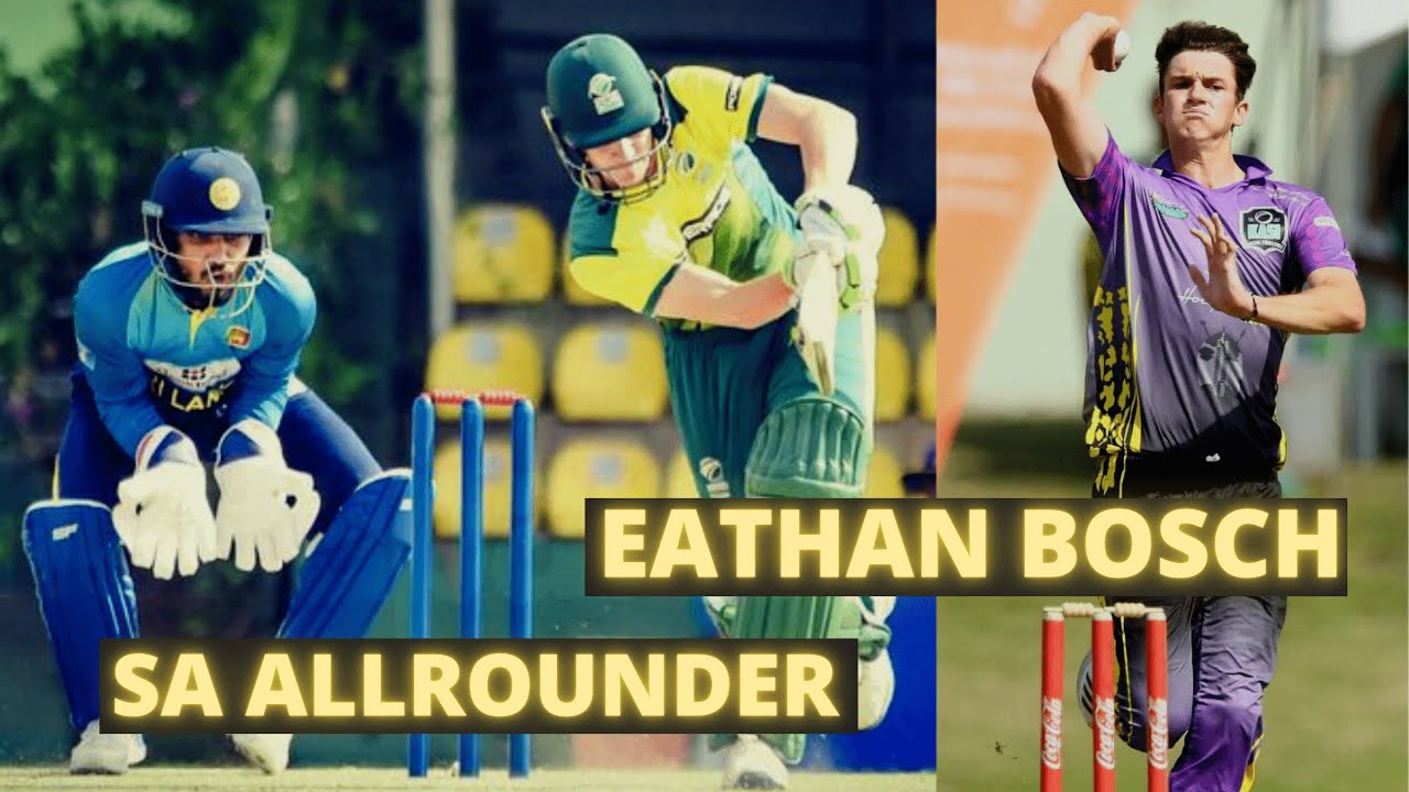 Eathan Bosch | Allrounder | South Africa | Pretoria Capitals - YouTube