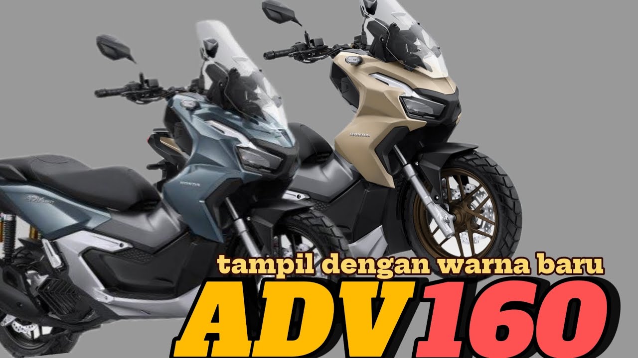 new honda adv 160 menghadiekan warna baru toungh matte brown dan ...