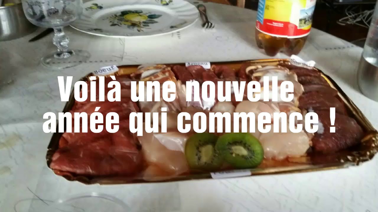 Premier menu en 2019 - YouTube