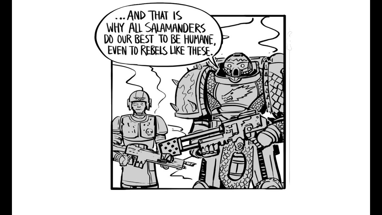 HUMANE TACTICS - A Warhammer 40k Webcomic Dub - YouTube