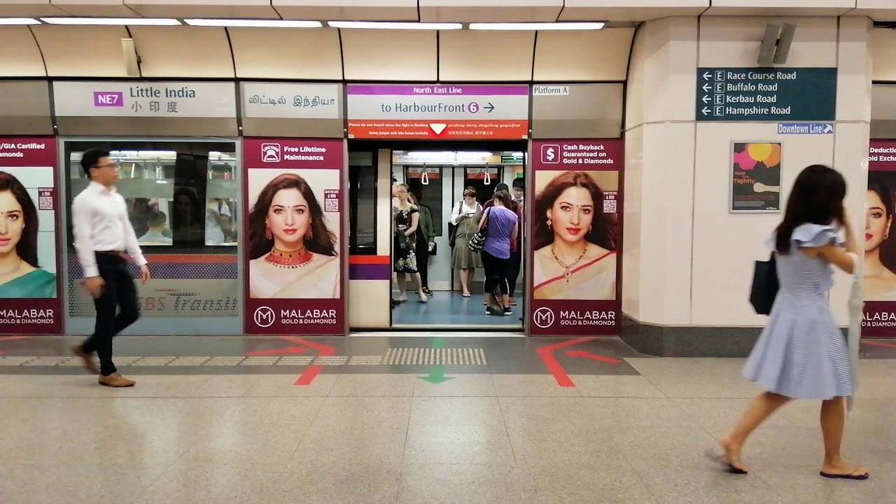 SBS Transit C751A [7039/7040]:Departing Little India[Towards (6 ...