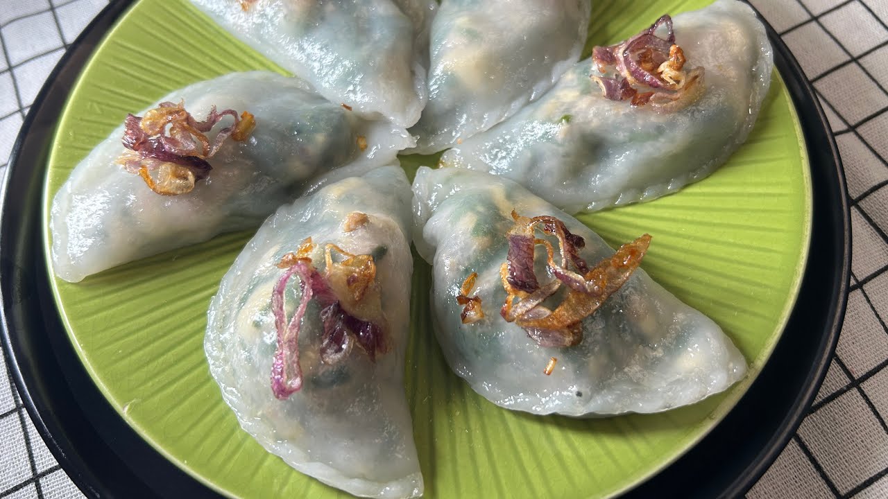 韭菜水晶菜粿食谱 | Chives Crystal Dumpling Recipe | How to Make Crystal Chai ...