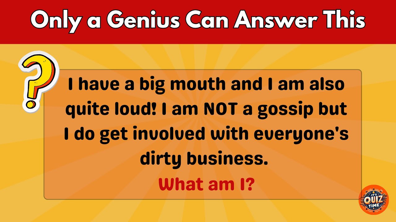 50 Tricky & Fun Riddles | Only a Genius can answer this | How Smart are ...
