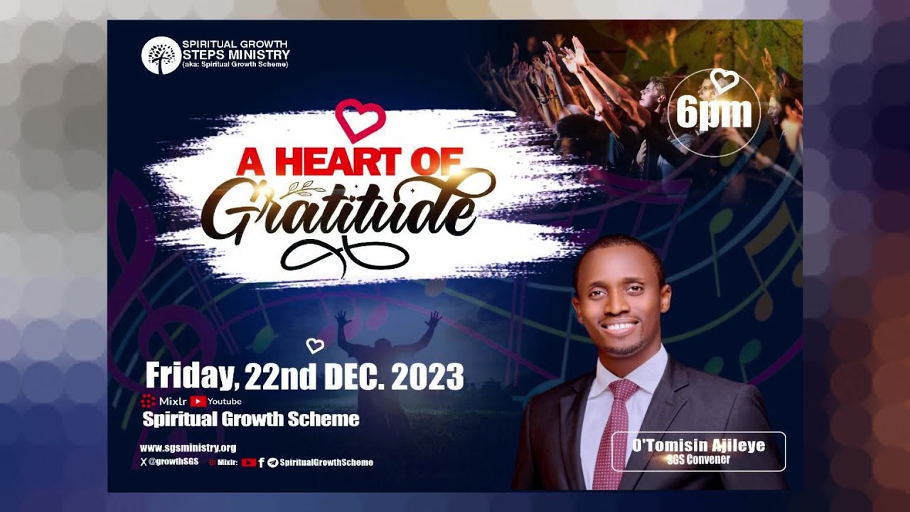 A HEART OF GRATITUDE - O'Tomisin Ajileye - YouTube