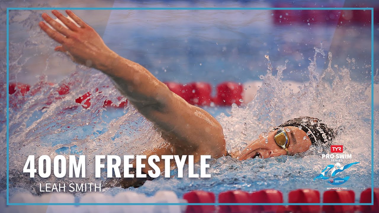 Leah Smith With Impressive Women's 400M Freestyle | 2023 TYR Pro Swim ...