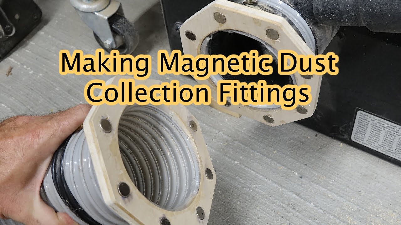 Making Magnetic Dust Collection Fittings YouTube making-magnetic-dust-collection-fittings-youtube