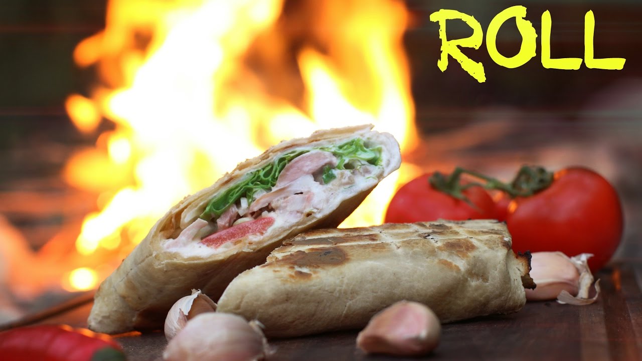 Cooking on a Campfire in the Forest - Primitive Cooking - YouTube