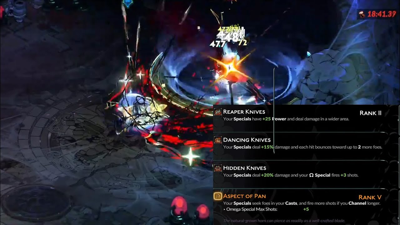 Hades II – Fully upgraded Ω Special Aspect of Pan! - YouTube
