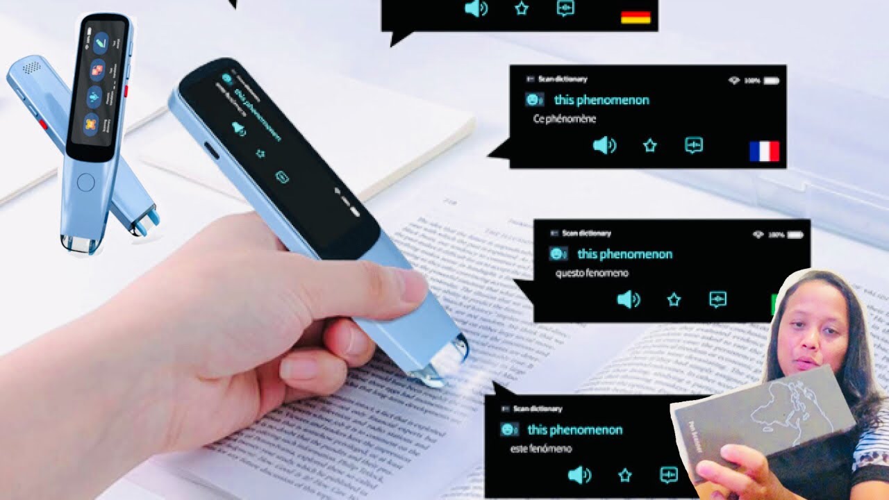 NEWYES Language Translator OCR Digital Highlighter Reading Pen Support ...