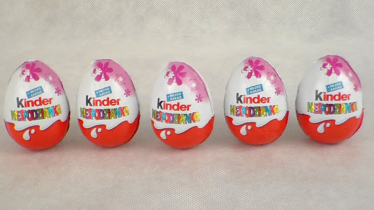 Kinder Surprise , Jajko niespodzianka - YouTube