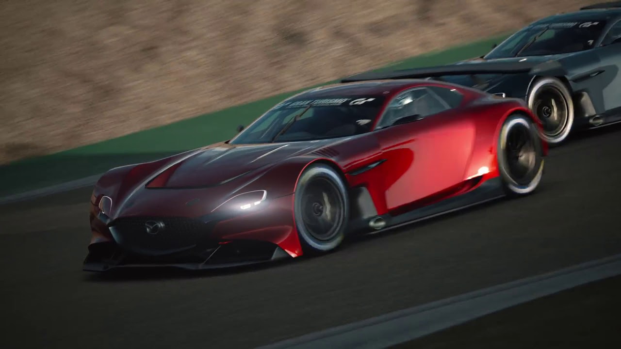 GT SPORT - Mazda RX-Vision GT3 Unveil Trailer - YouTube
