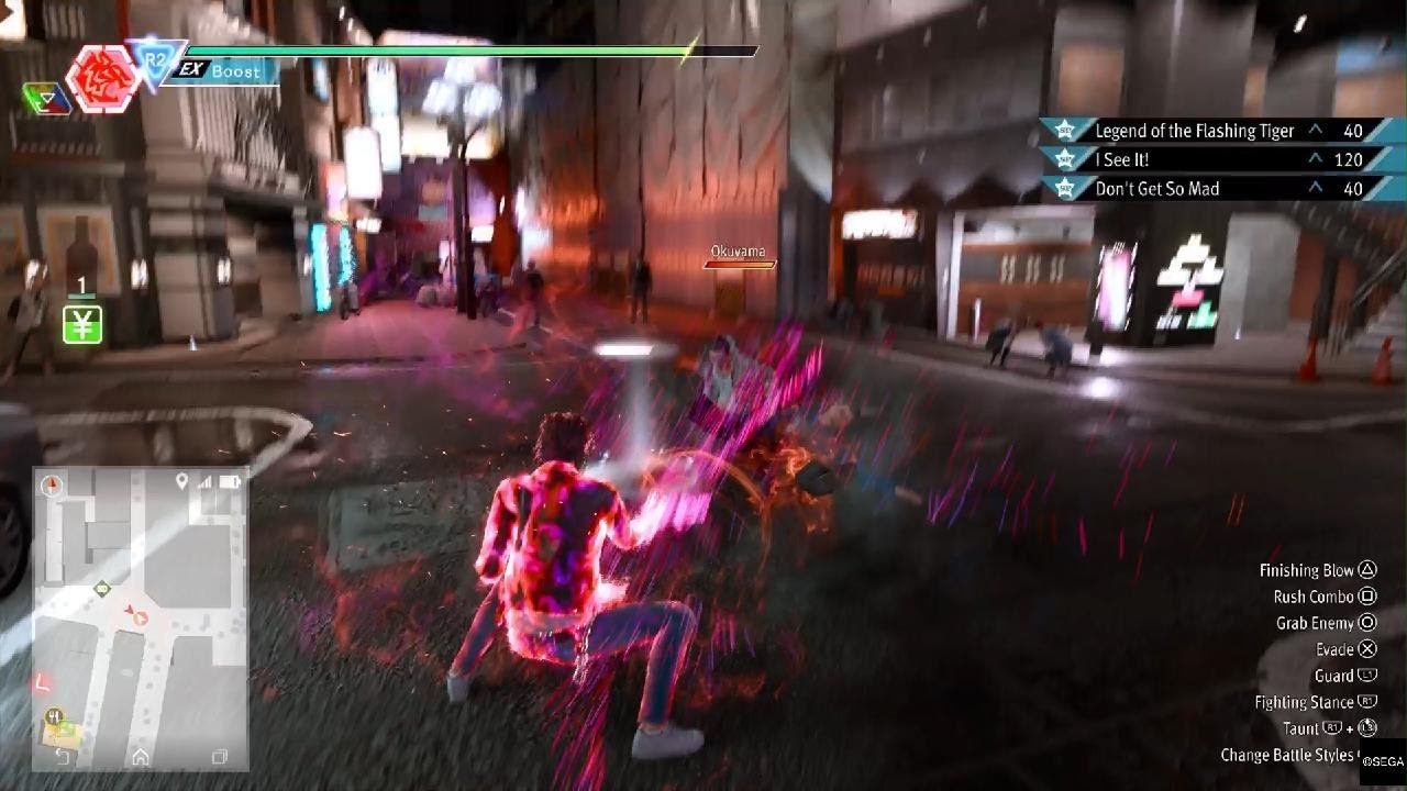 Lost Judgment: Tiger Drop is Tough!! - YouTube