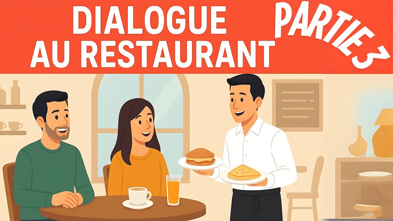 (PARTIE 3) Apprendre le Français : Dialogue au Café + Vocabulaire ...