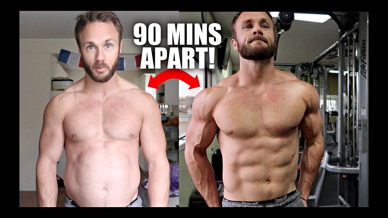 CRAZY TRANSFORMATION (ONLY 1 WORKOUT!) - YouTube