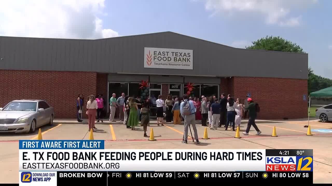 East Texas Food Bank helping feed people during hard times - YouTube
