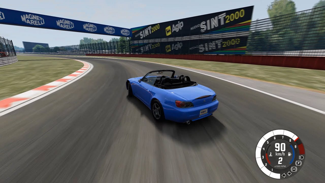 BeamNG.drive - Drifting Honda S2000 Imola - YouTube