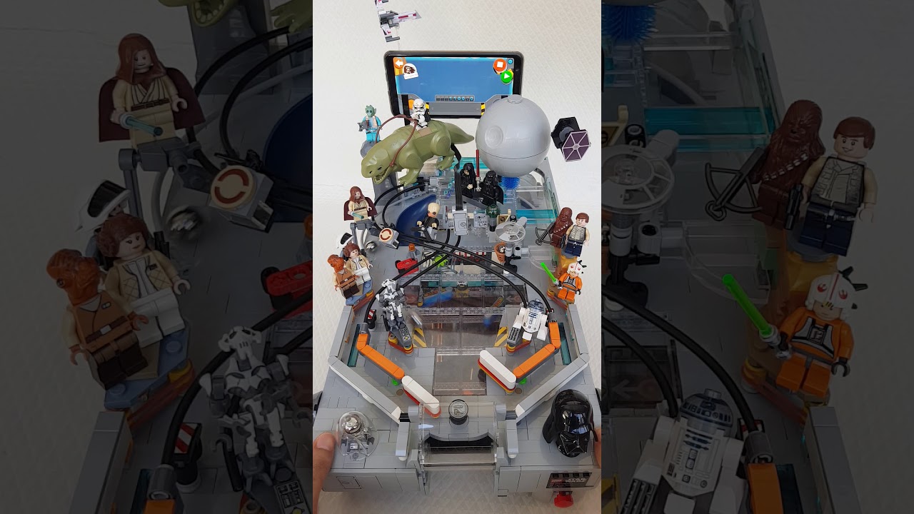 Triple Decker Six Flippers Pinball Machine!! Please vote at Lego ideas ...