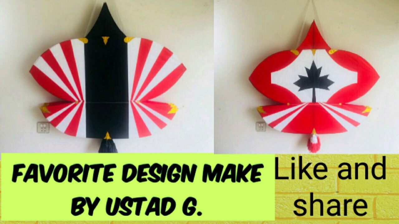 6 gethi patang making | 2019 nice design | Must watch - YouTube