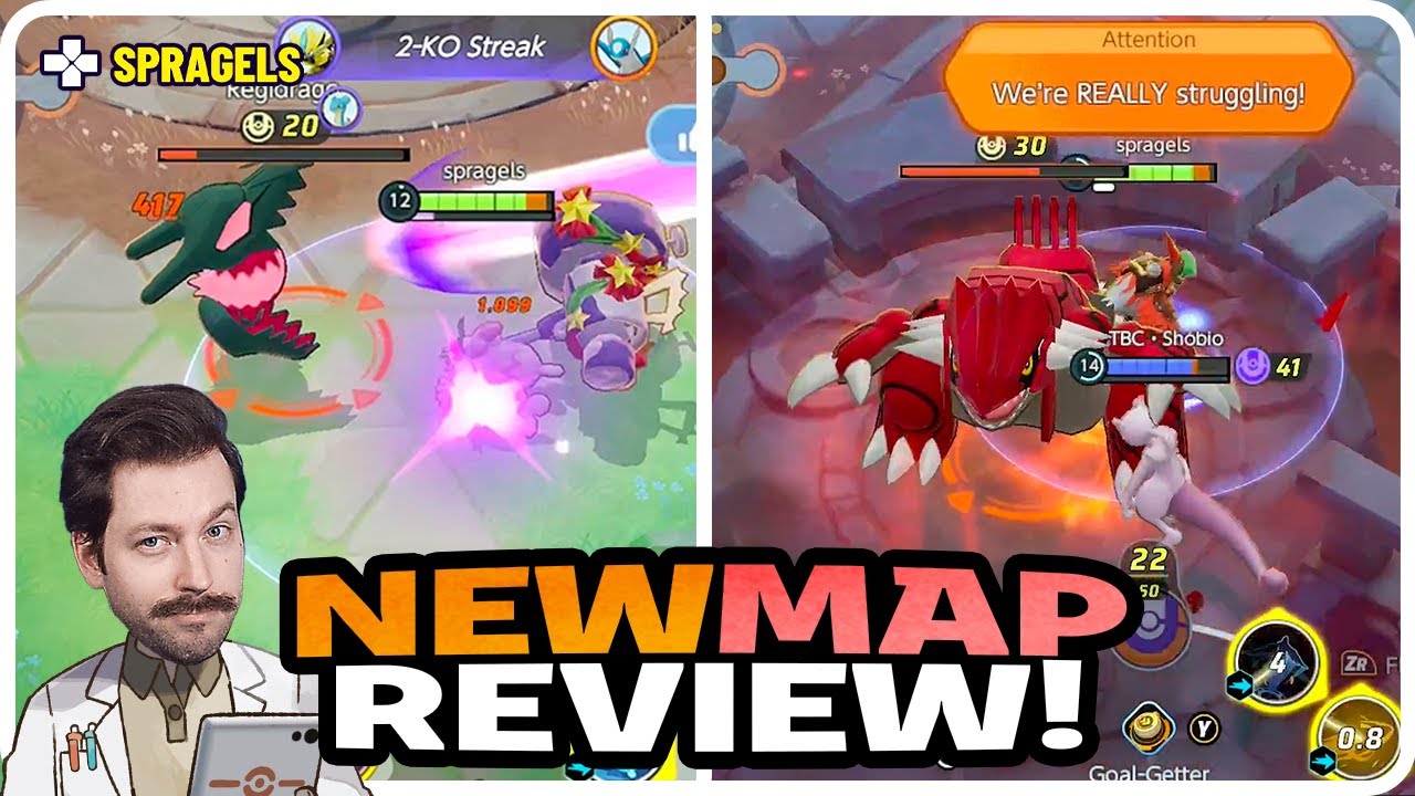 New Pokemon Unite Map Is Great.. But It’s Got Issues - YouTube