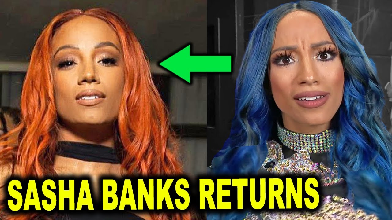 Sasha Banks Returns to WWE with New Look - WWE News - YouTube