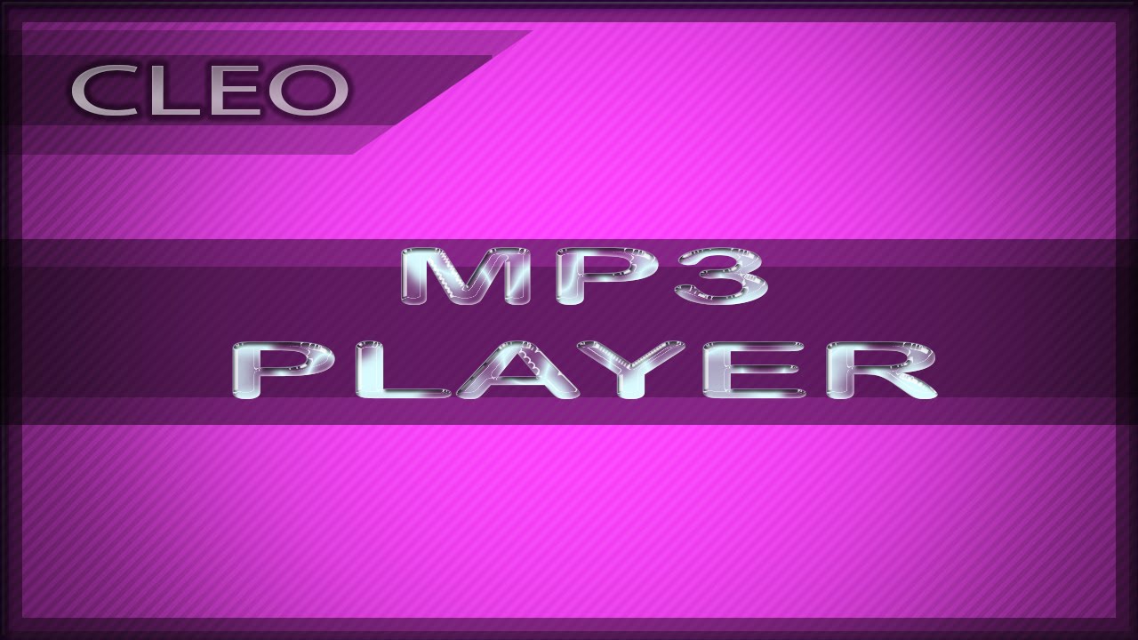 CLEO MP3 PLAYER for 9 Songs *must have* ★ GTA San Andreas [DOWNLOAD ...