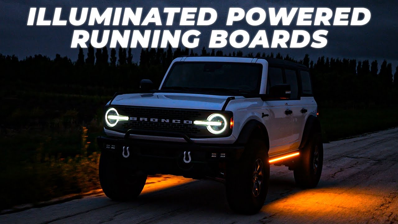 Lumastep M2 by Boost Auto Powered Light Up Running Board Installation ...