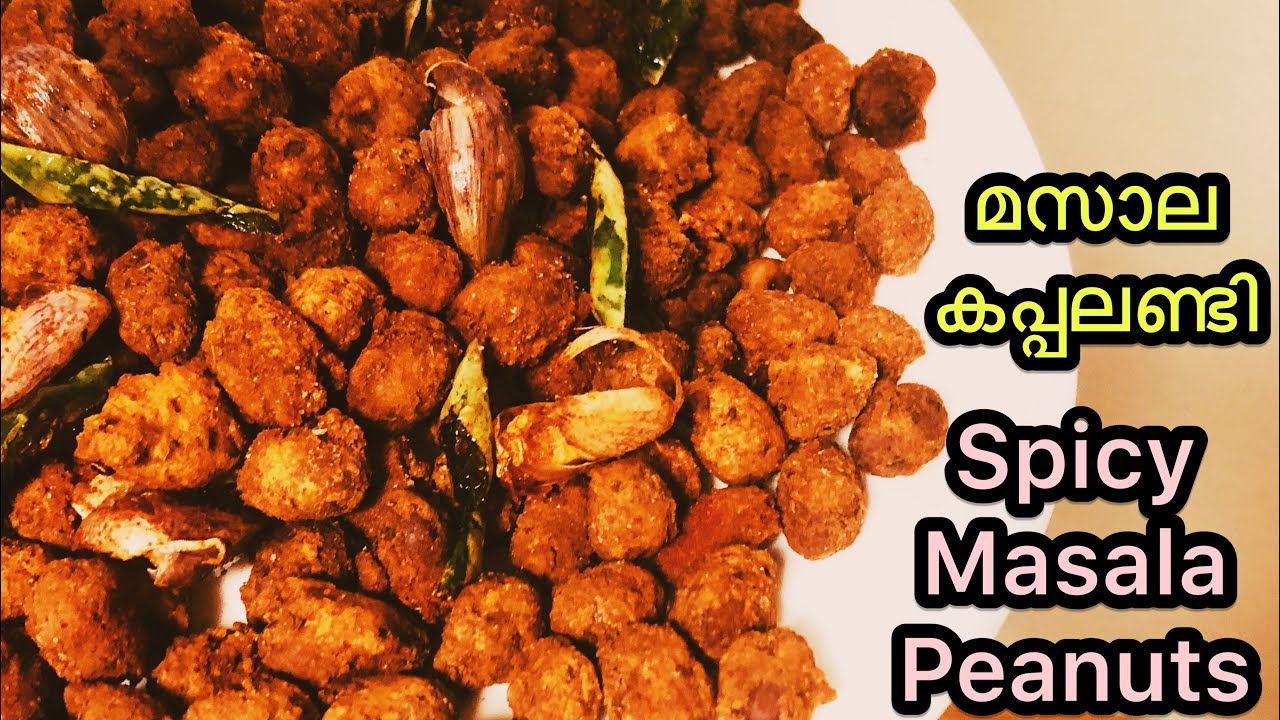 മസാല കപ്പലണ്ടി 😋 Spicy Masala Peanuts | Korean Diaries | Masala ...
