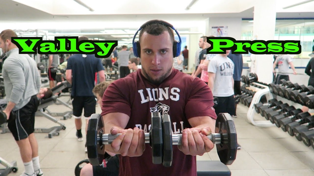 How To Valley Press | Tutorial | Chest Exercise - YouTube
