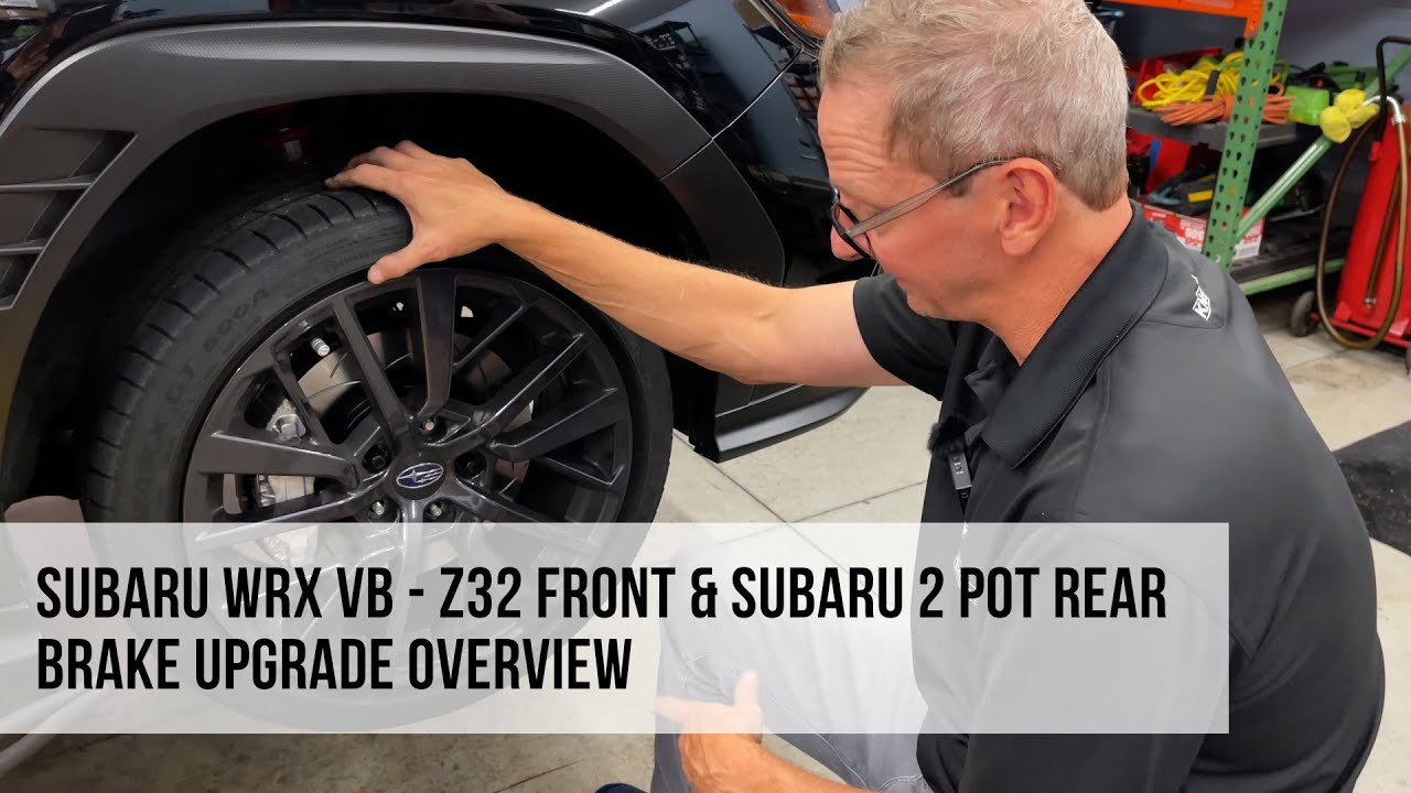 2022+ Subaru WRX VB - Z32 Front & Subaru 2 Pot Rear Brake Upgrade ...