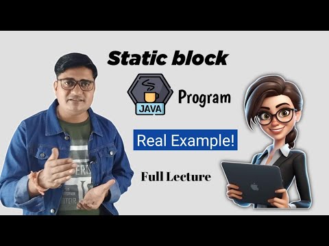 Static block in java in hindi | Java Static block - YouTube