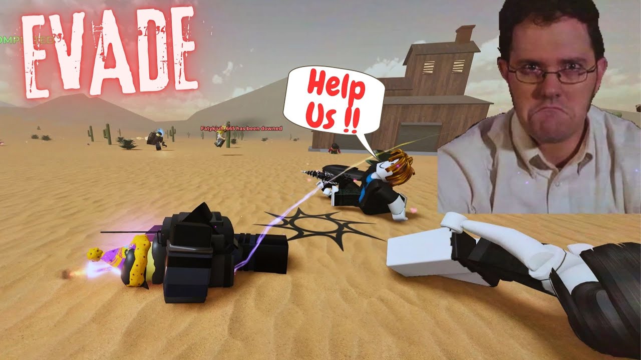 Roblox EVADE- My First Experience in the Game! Awesome Nextbots Evasion ...