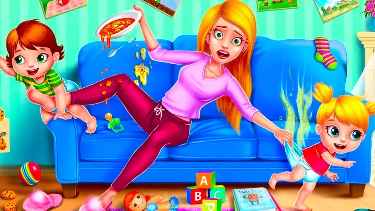 Play and Learn With Baby Twins - Funny Baby Care Game for Kids and ...