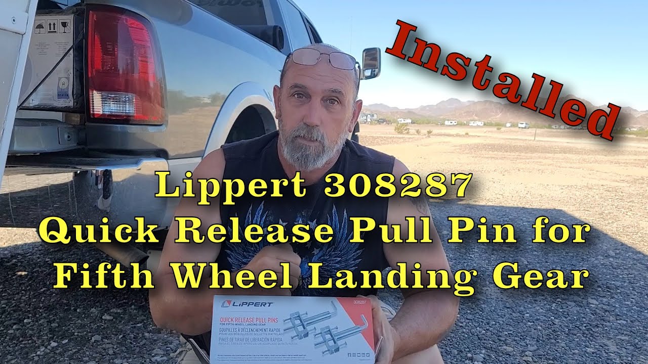 Lippert 308287 Quick Release Pull Pin for Fifth Wheel Landing Gear ...