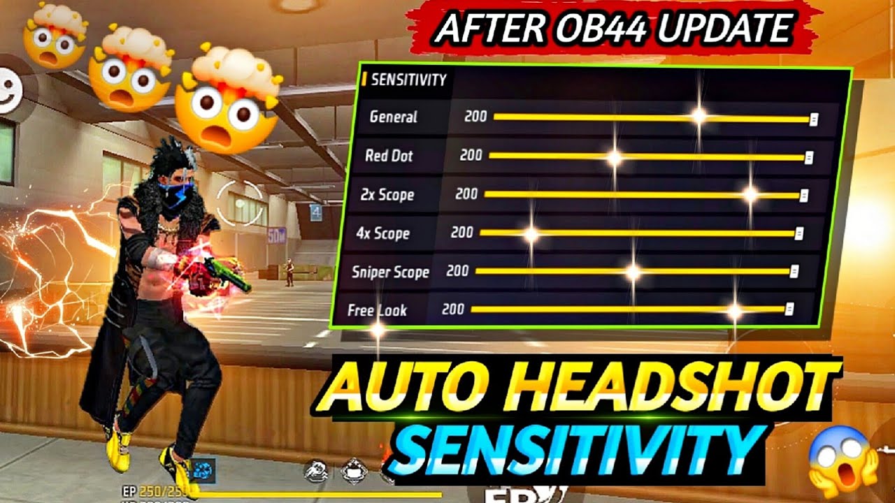 I Found This Best Sensitivity Settings After Ob44 Update🤯👉100 200 ...