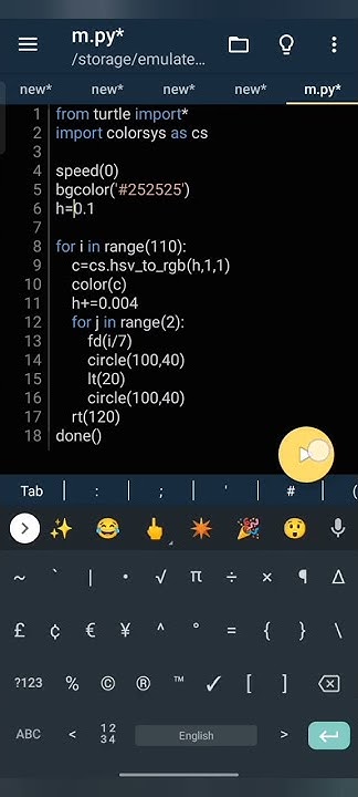 Cool Python Turtle Graphics Tutorial Shorts Viralshorts Youtubeshorts Youtube
