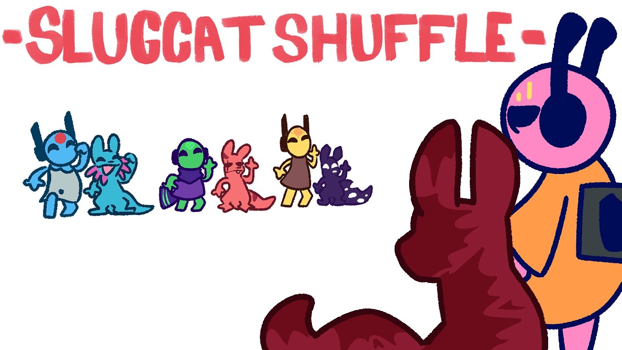 Slugcat Shuffle - Stock Shuffle - Rainworld Meme Animation - YouTube
