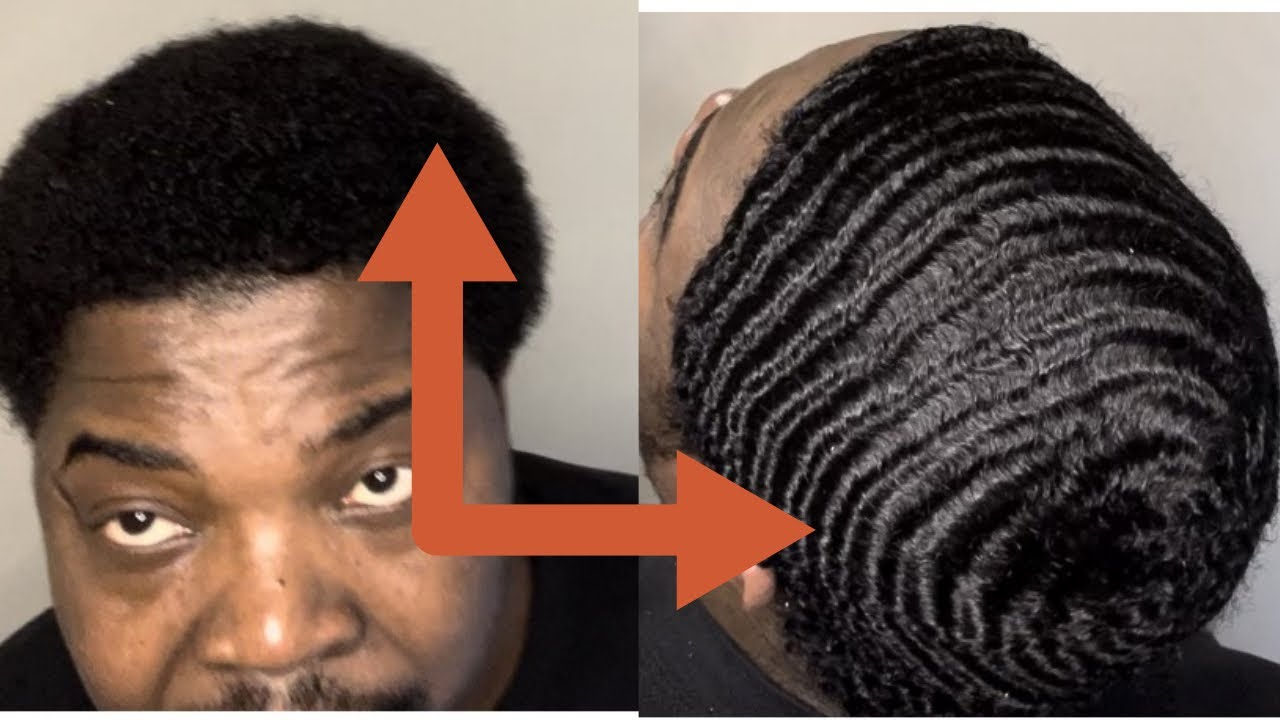 How to turn your Afro or curls into 360 waves - YouTube