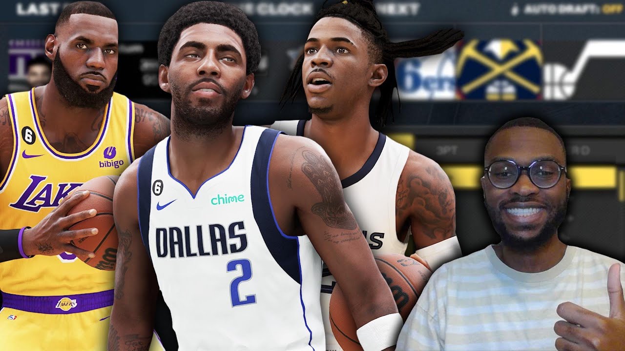 TDBARRETT 2K23 LEAGUE! WE'RE THE WIZARDS!! - YouTube