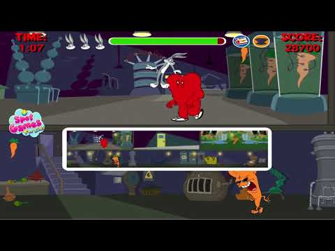 Bugs Bunny Gameplay collect carrots  | Spot games for Kids