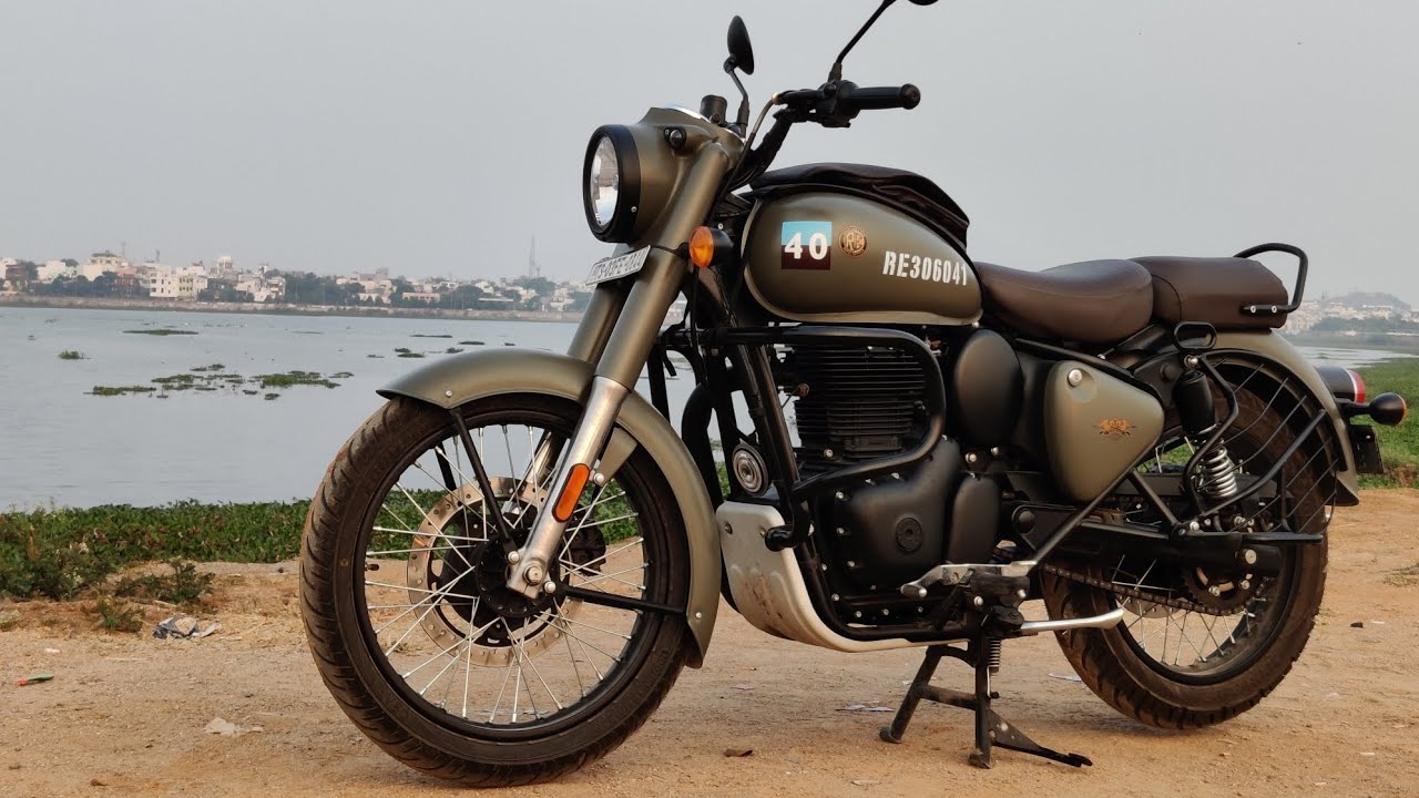 New Royal Enfield classic 350 reborn Signals edition | Marsh Gray ...