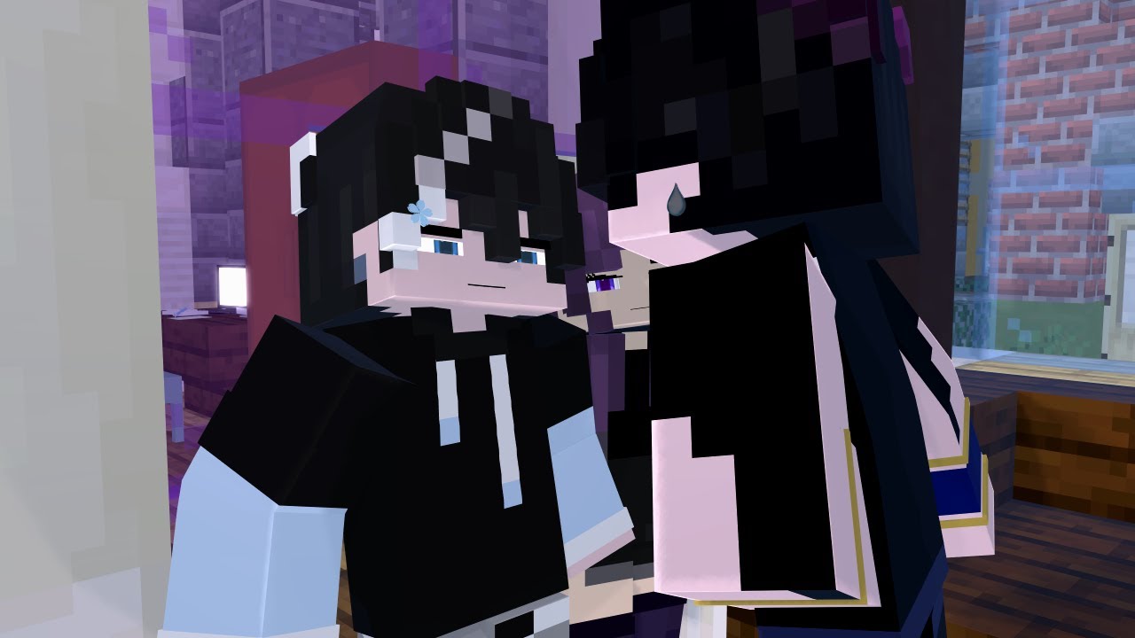 Minecraft Animation Boy love | The one in rain (Part 3) | Music Video ...